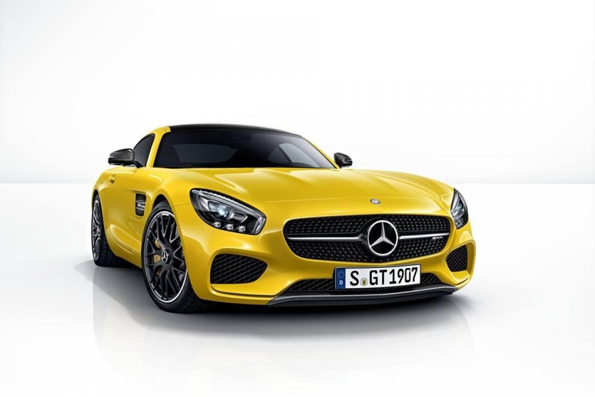 Mercedes AMG GT: de kleuren | Auto55.be | Nieuws