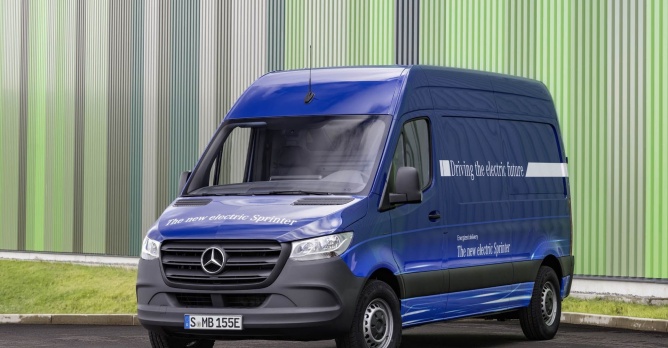 Mercedes Sprinter elektrisch | Auto55.be | Nieuws